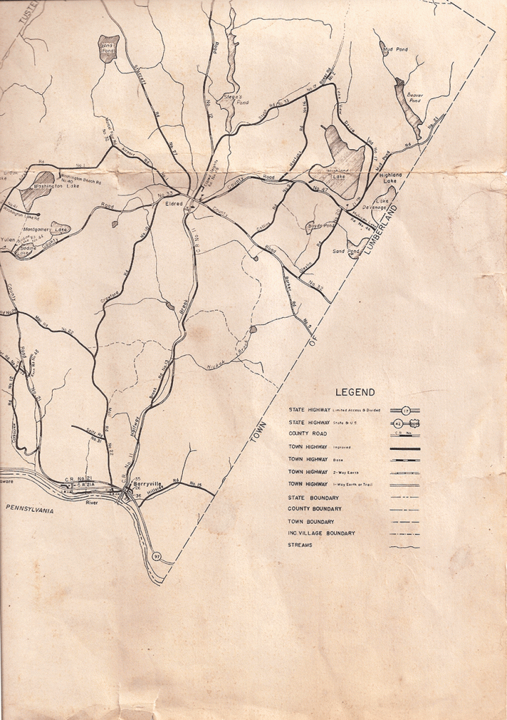 Town of Highland Map » Halfway Brook